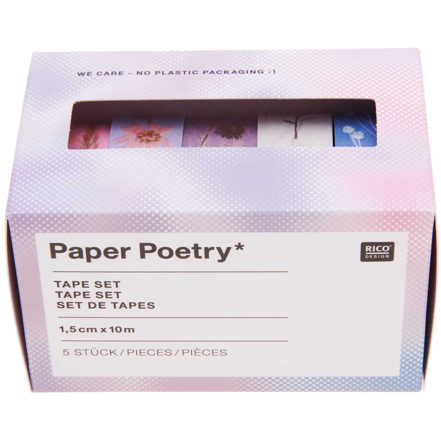 Paper Poetry – Masking Tape Set – Transformation – 5 Motive – mit Hot ...