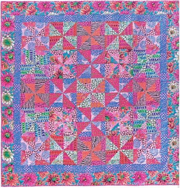 Kaffe Fassett Collective Quilt Kit – Cotton Candy Pinwheels ...