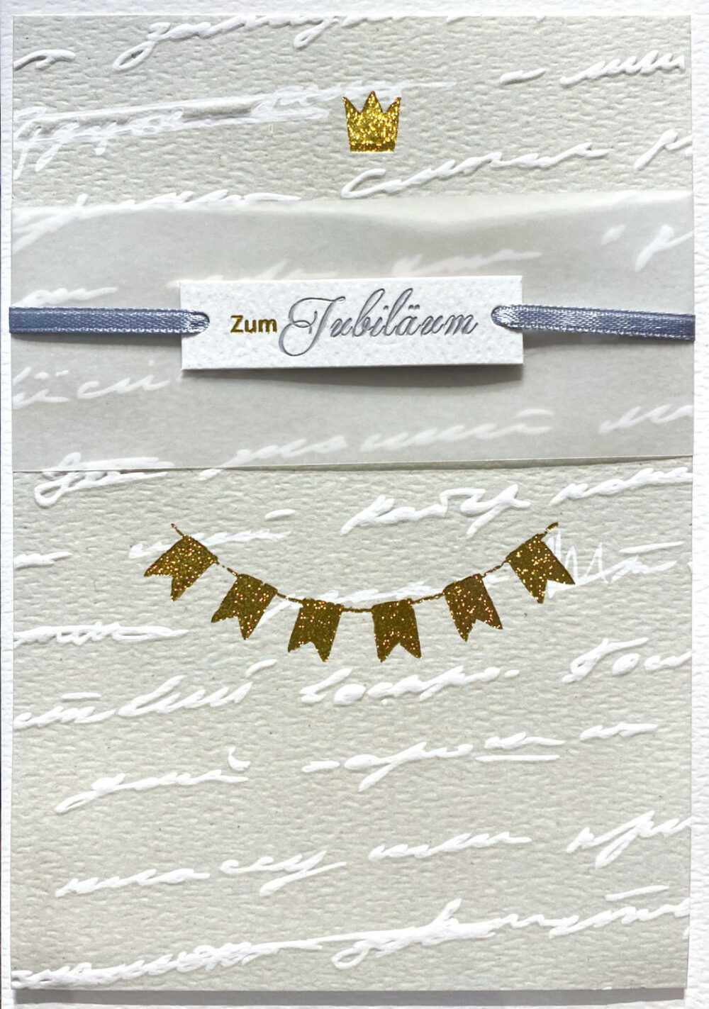 Grußkarte – Zum Jubiläum – Serendipity Quilts