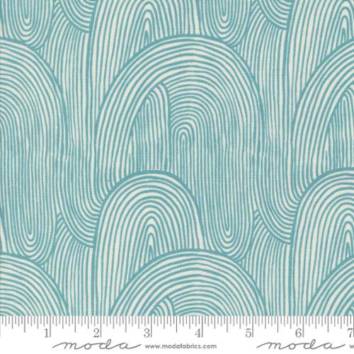 Things Above – Wavy Whirl Teal – Moda Fabrics – Serendipity Quilts